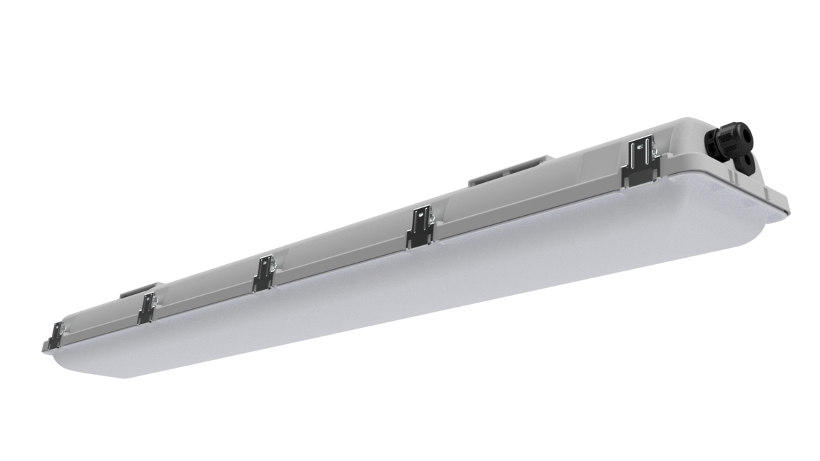 Linear GRP luminaire for Zone 2 & 22 areas | Abtech