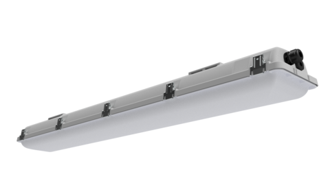 Linear GRP luminaire for Zone 2 & 22 areas | Abtech